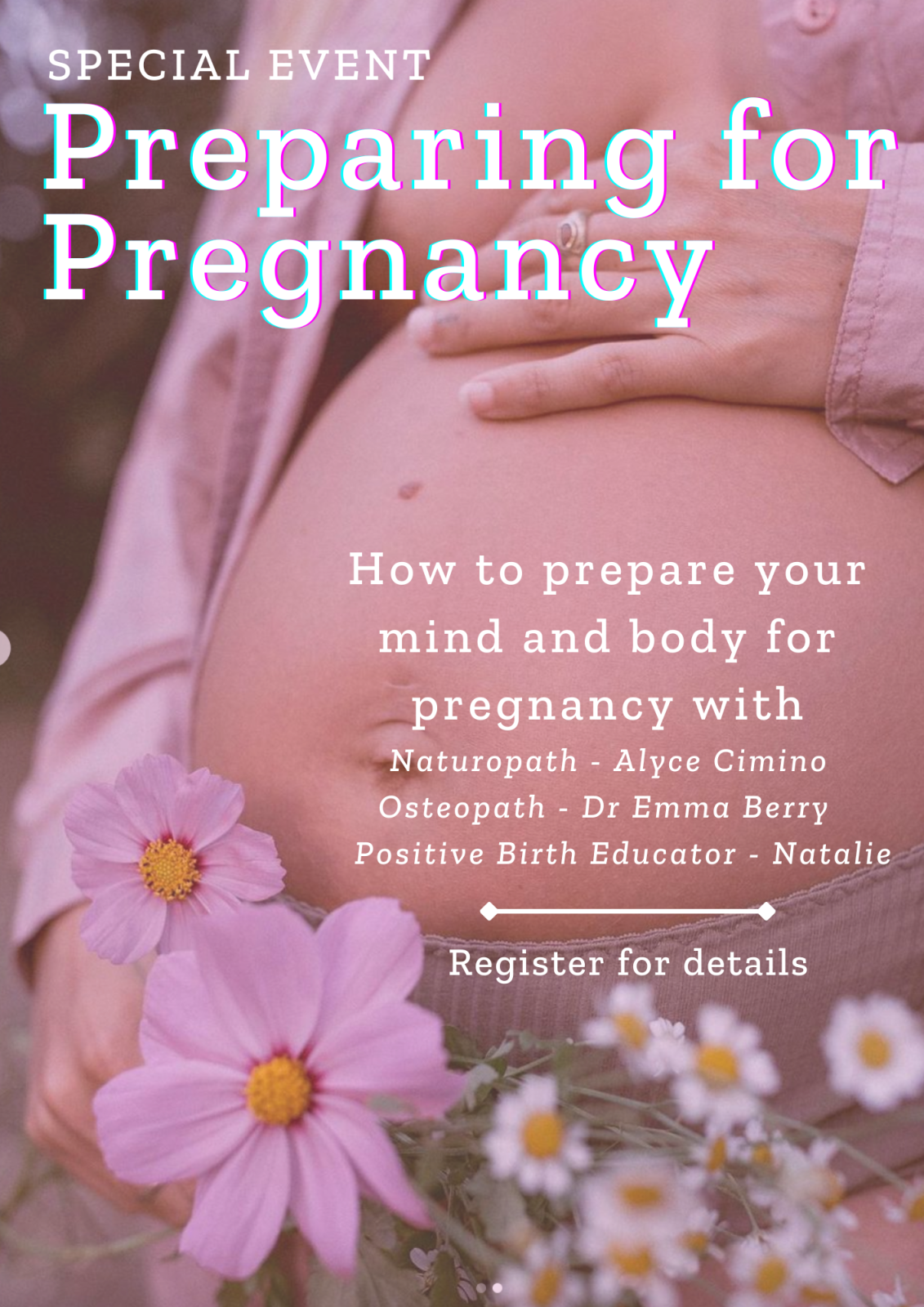 Preparing for Pregnancy Workshop | Prepared to Birth